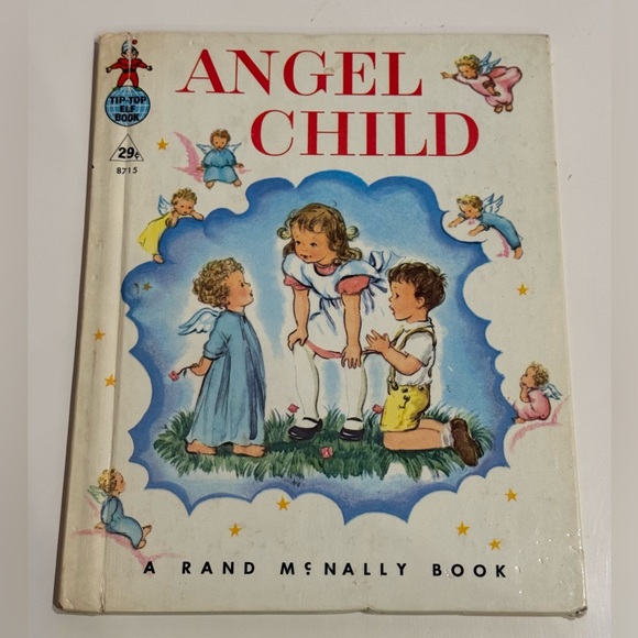 Rand McNally Tip Top Elf books | Other | Vintage 946 Angel Child Rand ...